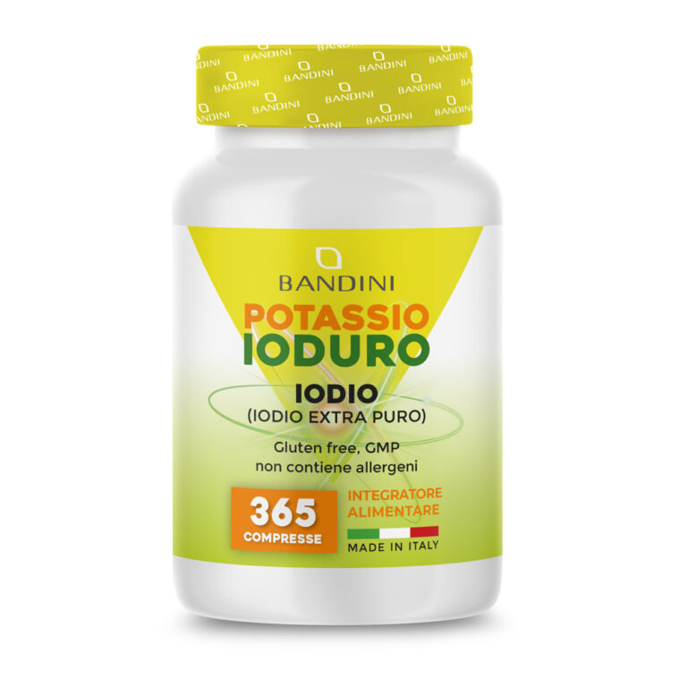 Iodio Ki Puro 365 compresse potenti - Rimedio contro la Tiroide