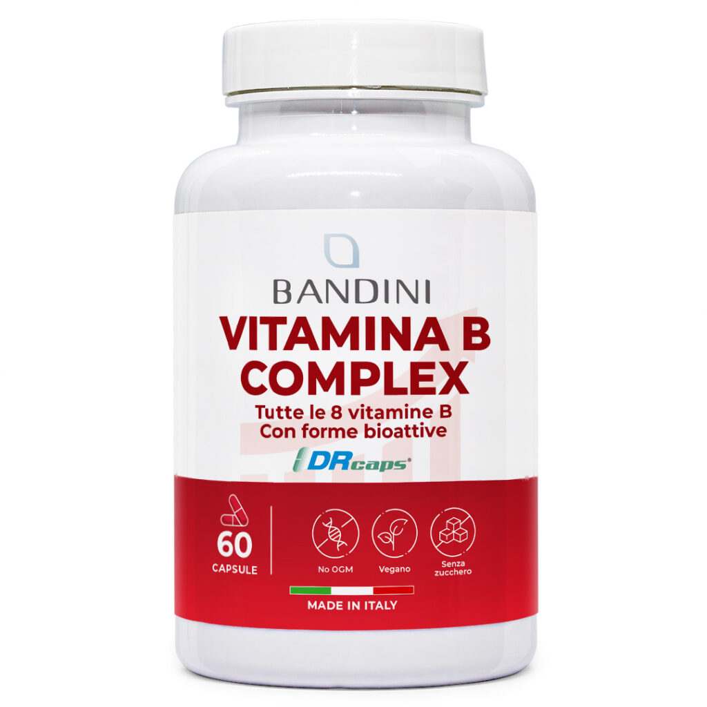 8 essential B Vitamins Complex in capsules for 2 months supply